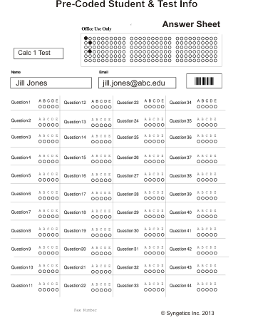 GradeCore - Fast, Efficient Bubble Sheets Scoring